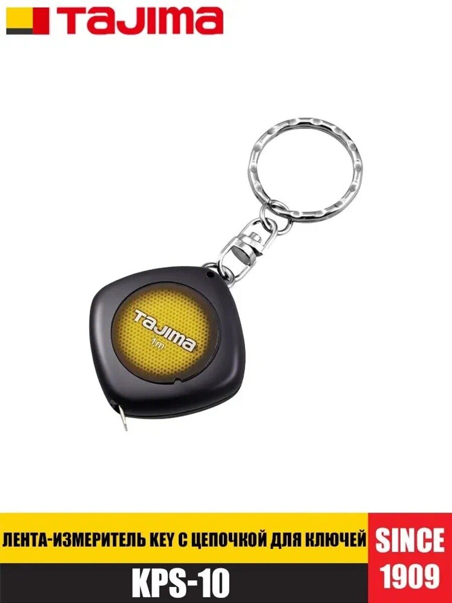 Tajima Измерительная рулетка Строительная 1м x 6мм, Длина ленты, м 1