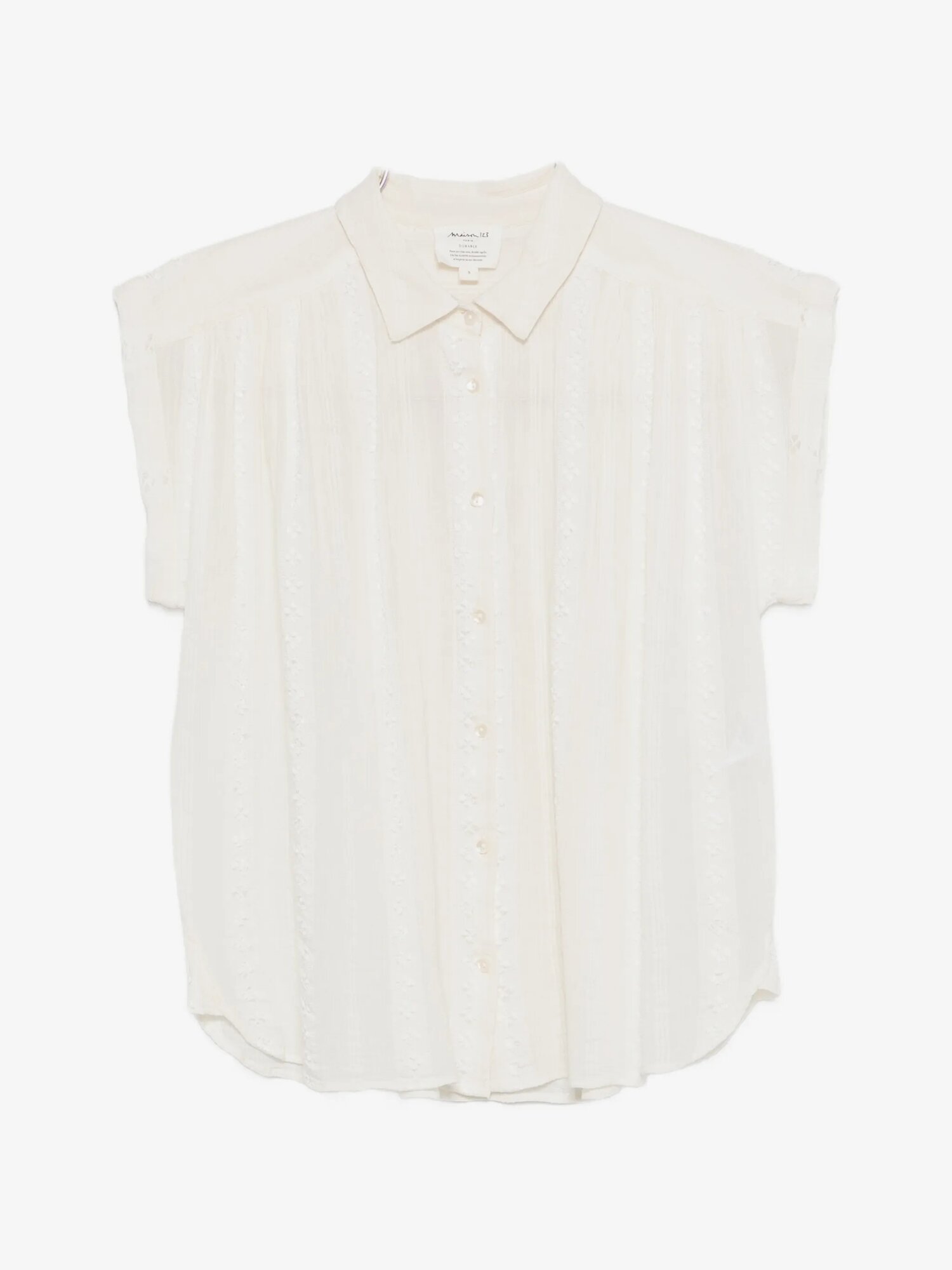 Рубашка Derry embroidered sleeveless shirt