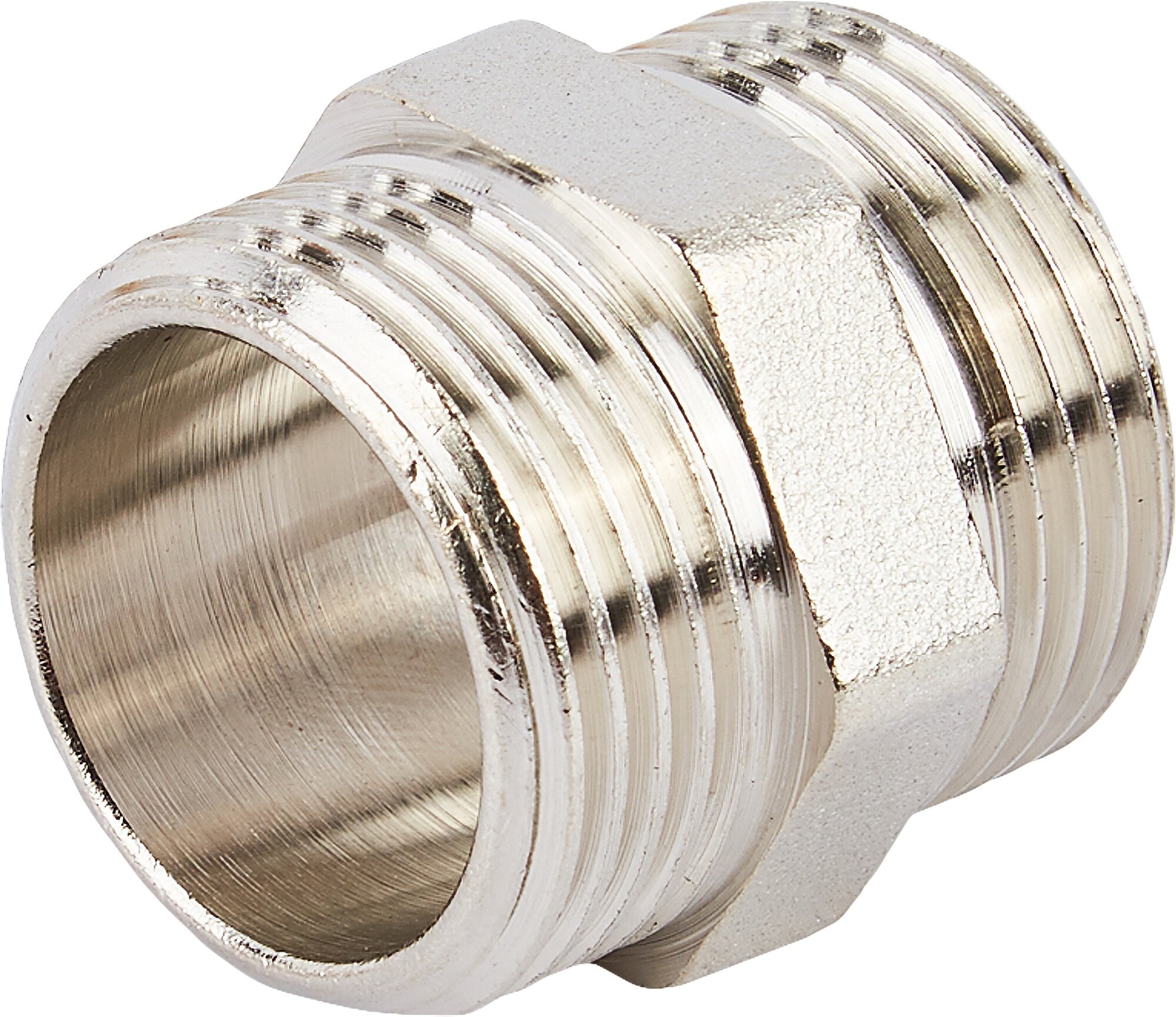 Ниппель Valfex 1"x1" НР латунь
