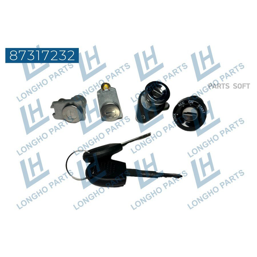 LONGHO 87317232 Личинок комплект замков автомобиля Aveo II 95228633