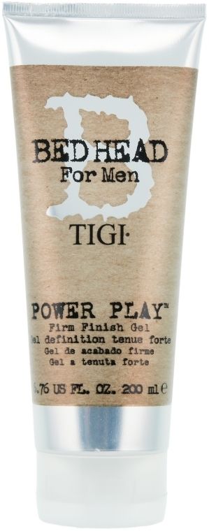 TIGI Гель для волос интенсивной фиксации Bed Head B For Men Power Play Firm Finish Gel 200 мл
