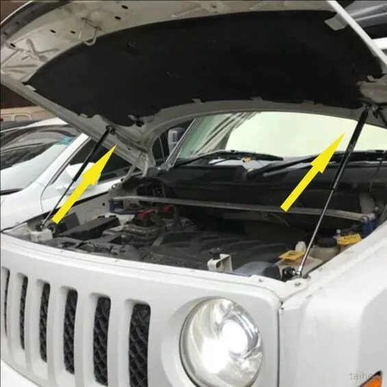 Газовые упоры капота для JEEP Patriot MK74 2007-2017 "Амортизаторы" Джип Либерти 2 шт