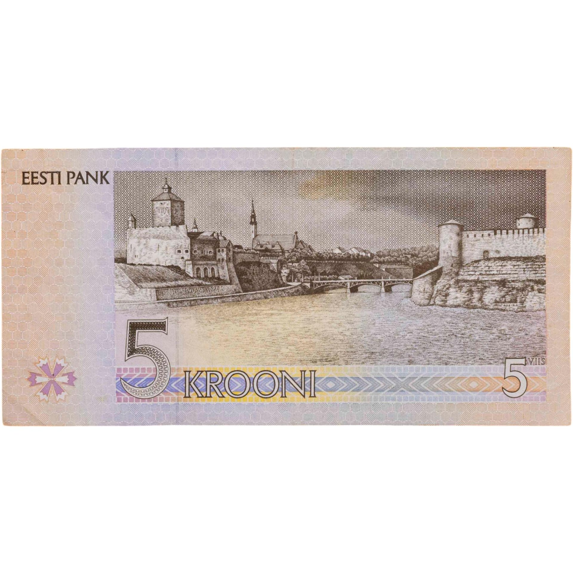 Эстония 5 крон 1994 — фото 1