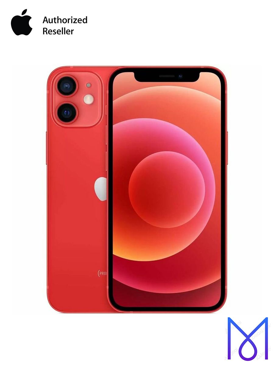Apple Смартфон iPhone 12 mini, 5.4“, 2227mAh, nanoSIM+eSIM Global 4/128 ГБ, Nano-SIM, eSIM — фото 1