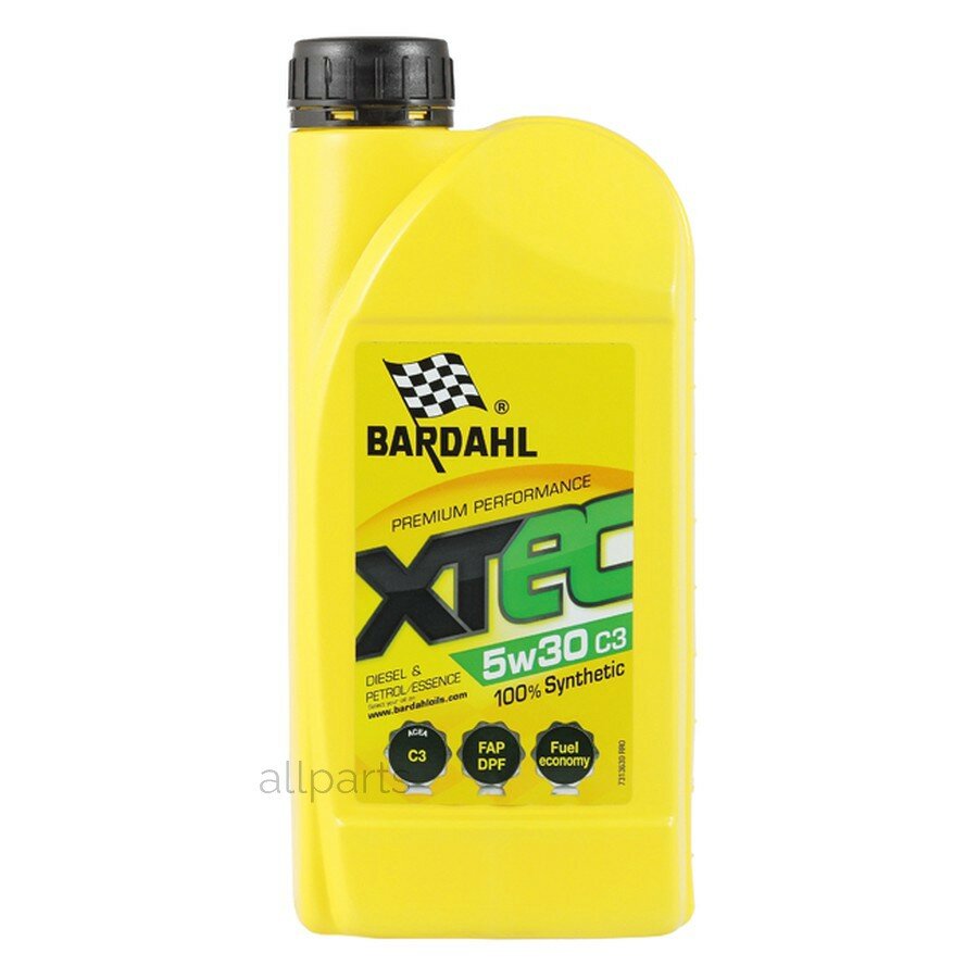 BARDAHL 36531 Моторное масло XTEC 5W30 ACEA C2 син. (1л)