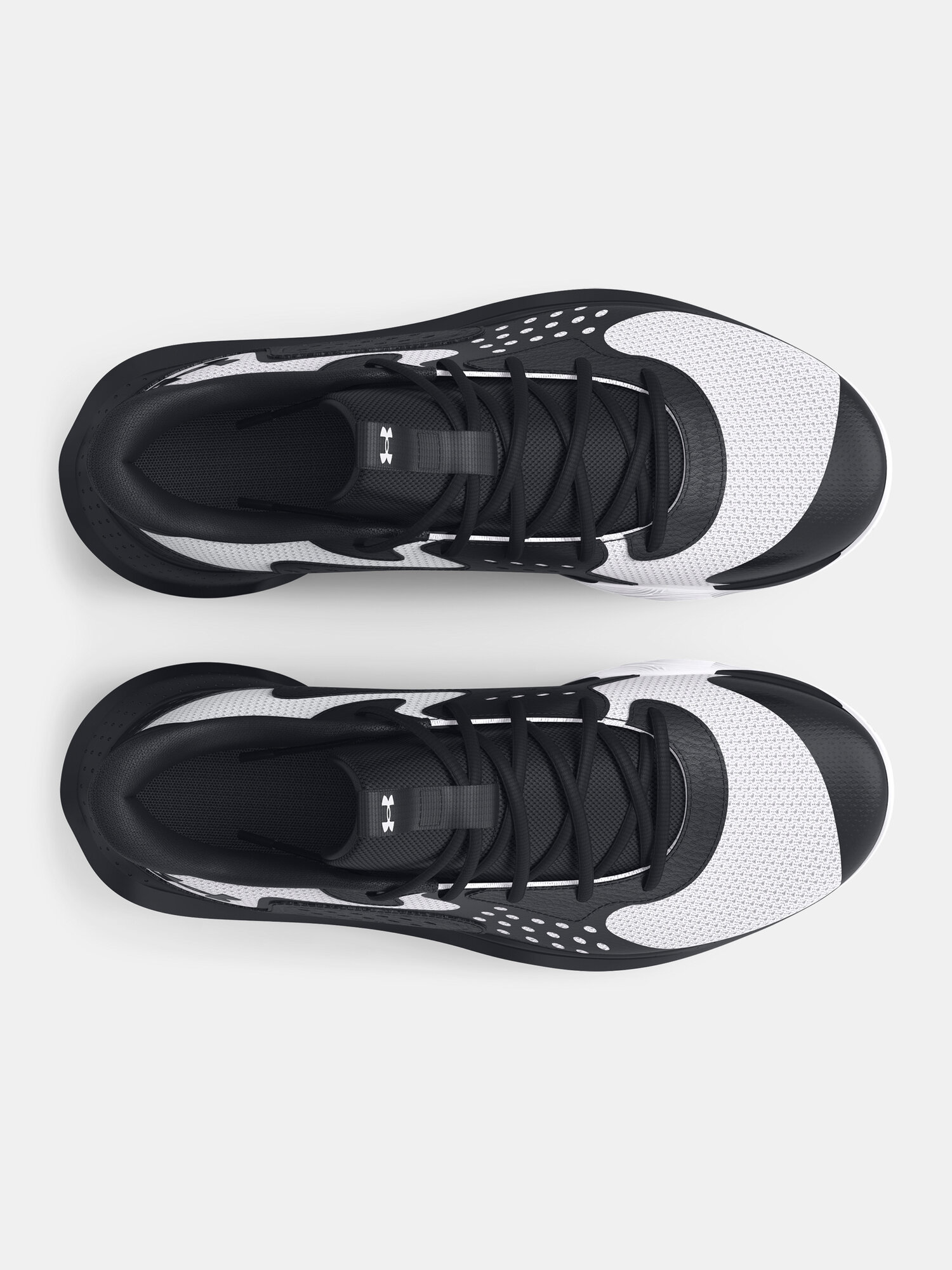 Кроссовки Under Armour Jet '23, размер 8,5 US, черный/белый — фото 1