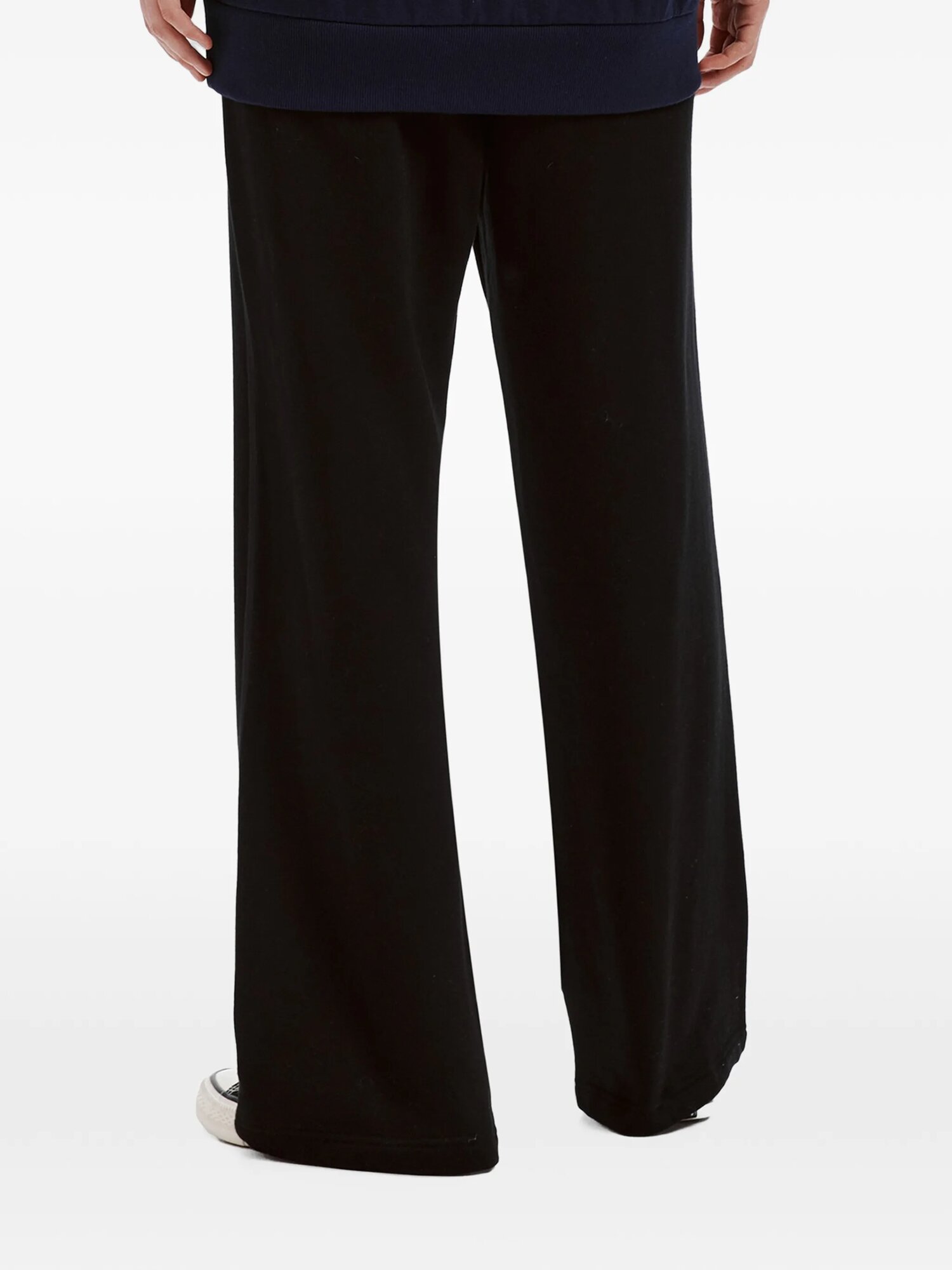 Брюки Chocoolate Logo-patch wide-leg track pants, размер 42, black — фото 1