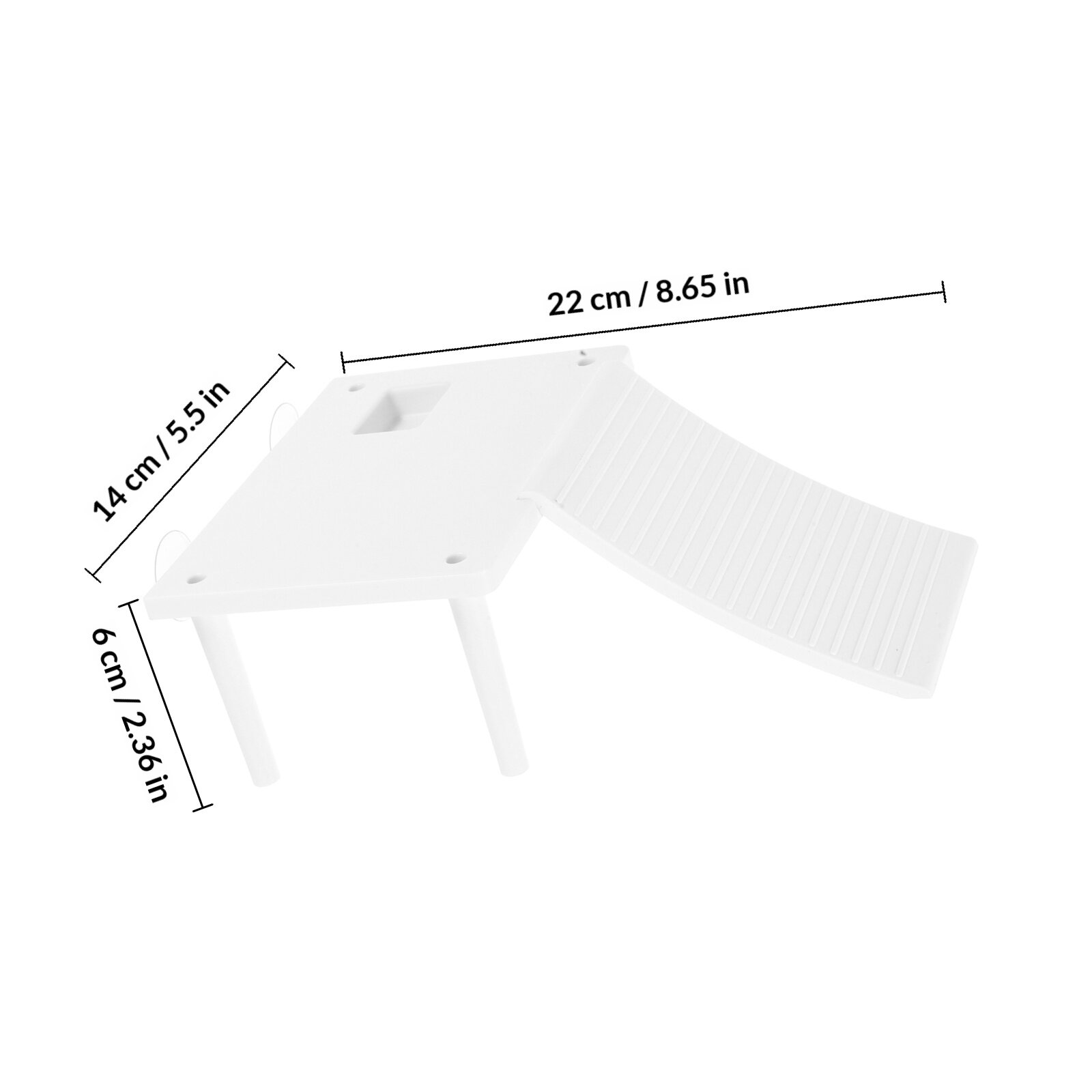 Платформа Для Черепах Бasking Area Для Аквариума С Каменным Островом 22.00X14.00X6.00Cm