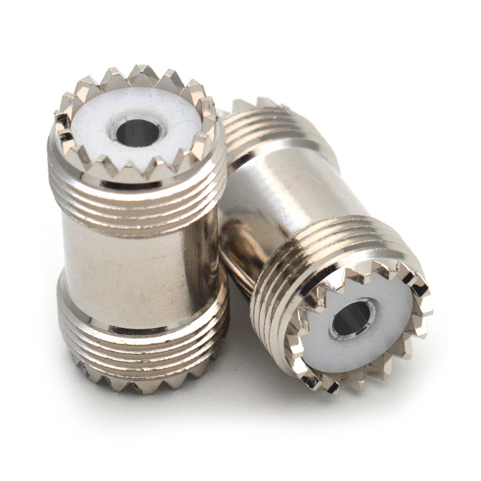 2 шт. SL16 UHF SO239 Female To Straight Connector 2x Double