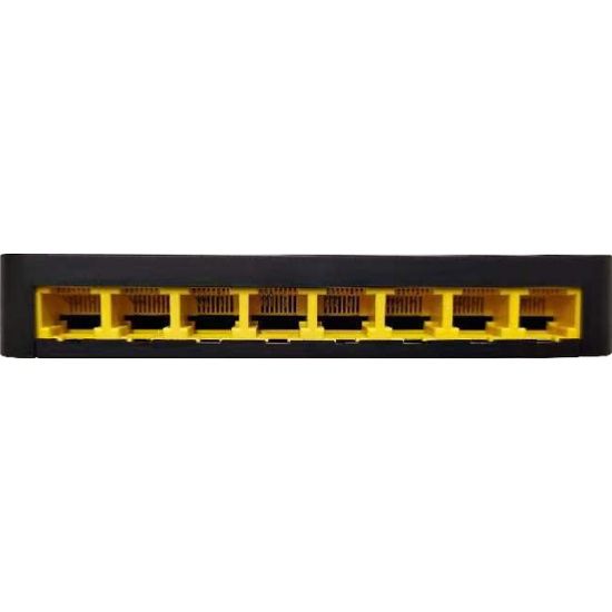 Коммутатор OS1108 A1A 8 port 100 Мбит с, сетевой коммутатор для локальной сети, подключение устройств дома и в офисе
