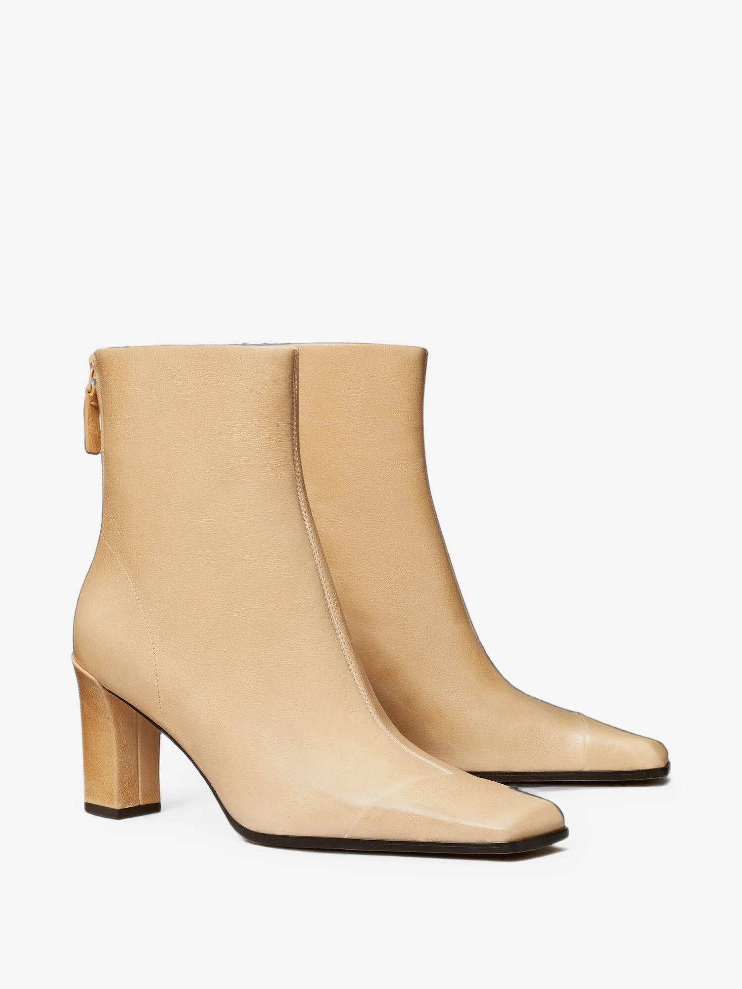 Ботинки Tory Burch Asymmetric cap-toe ankle boots, размер 6.5 — фото 1