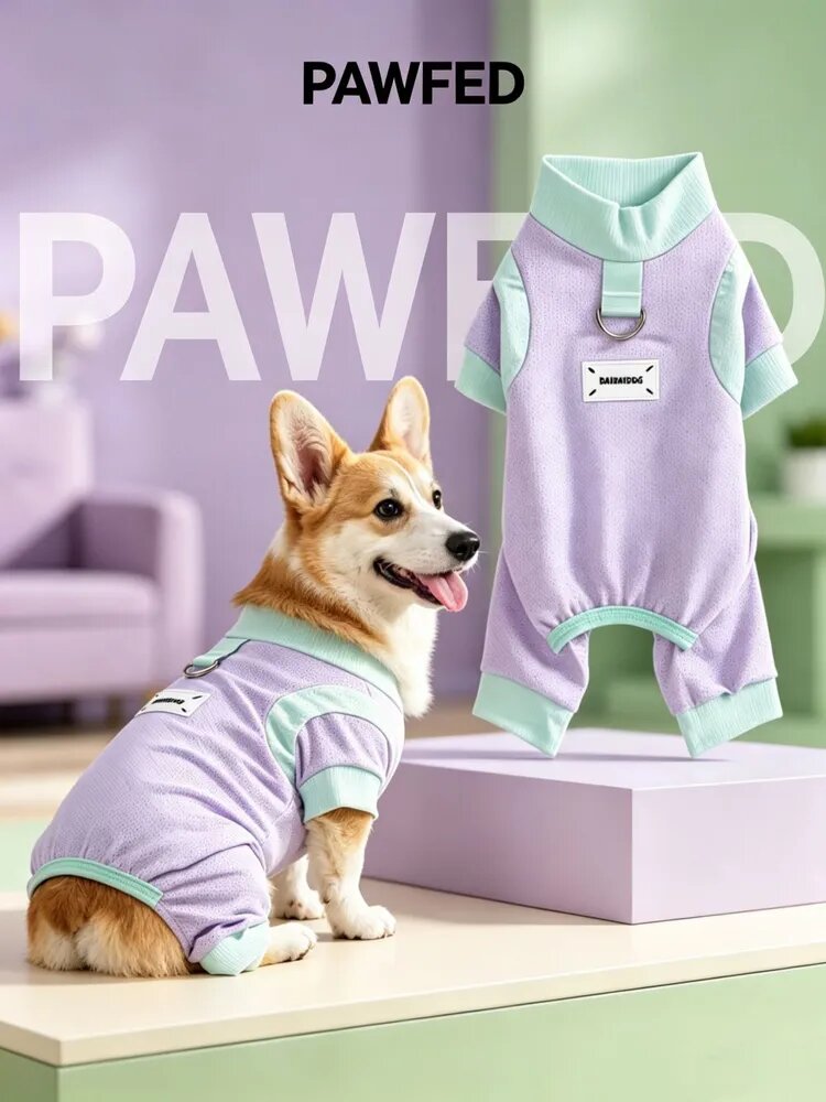PAWFED Майка для собак и кошек из ледяного шелка, легкая летняя одежда для дома и прогулок
