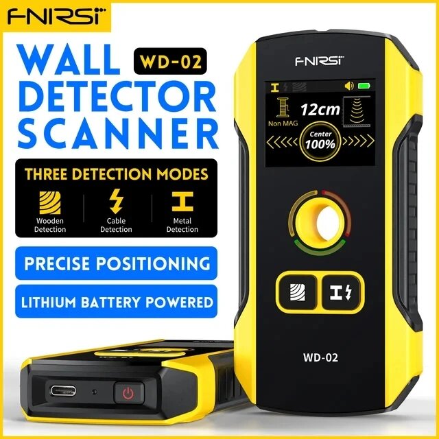 FNIRSI WD-01 Металлоискатель для стен WD-02