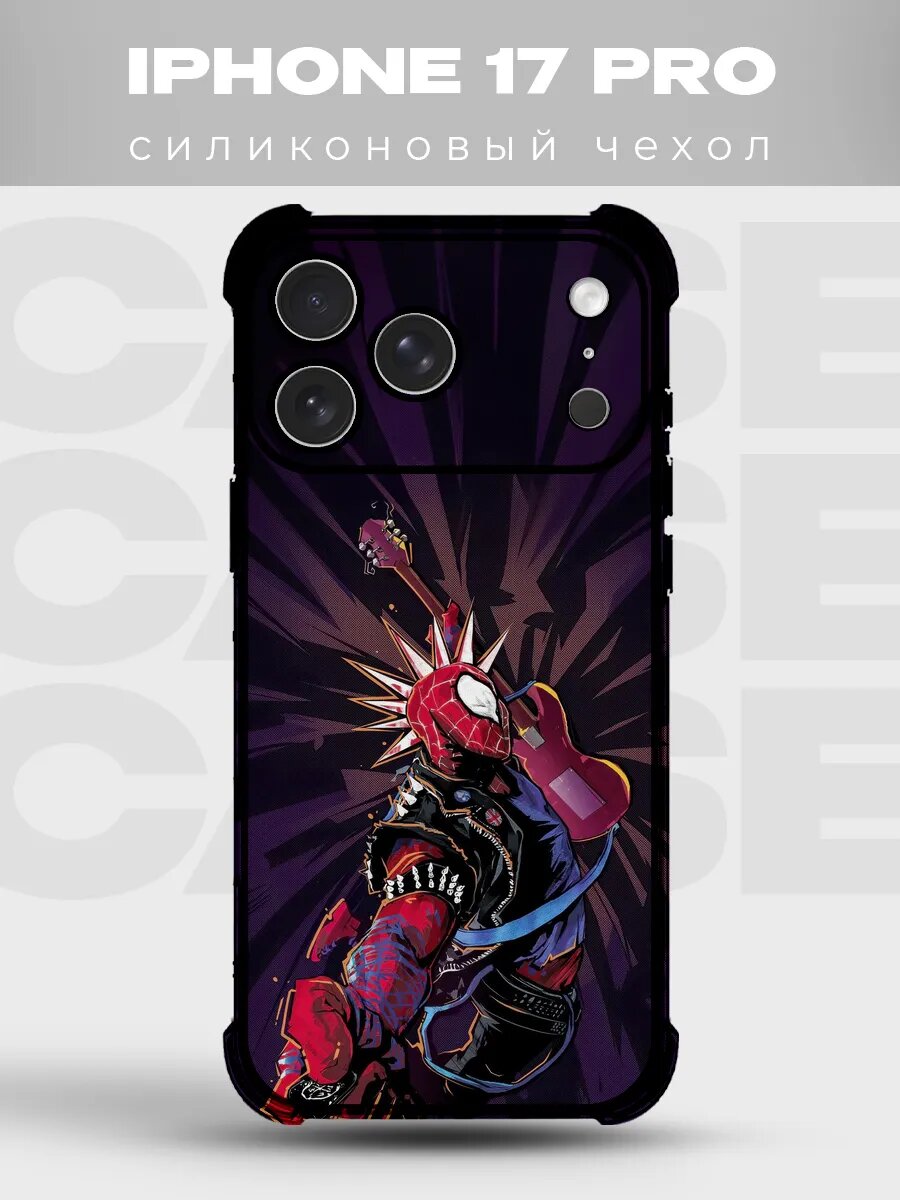 Чехол на iPhone 17 Pro Человек-паук spider man человек паук