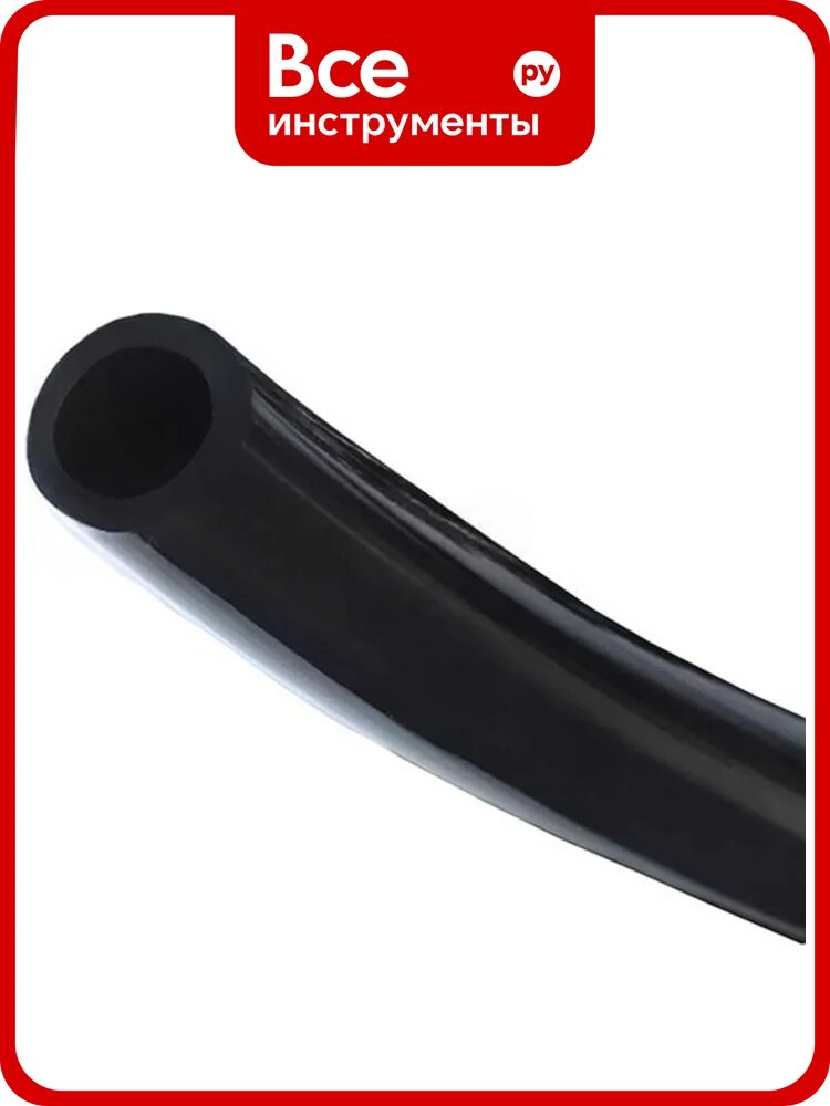 Пневматическая трубка TITAN LOCK полиамидная, черная, D=12 мм (d=9 мм), TLP-PA6B12/9_50