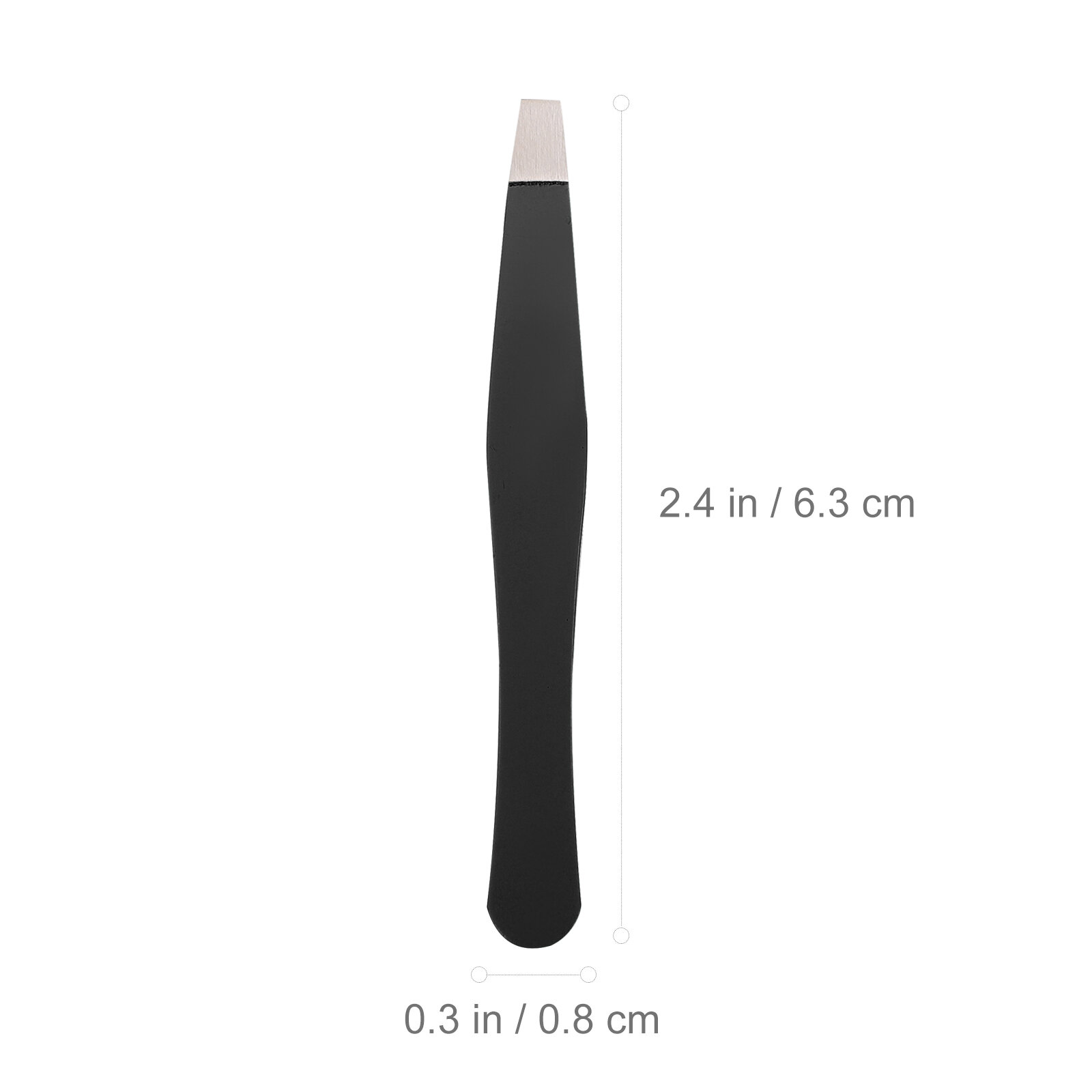 Набор Щипцов Для Бровей 4 Шт Черного Цвета Размер 6 3X0 8X0 6Cm