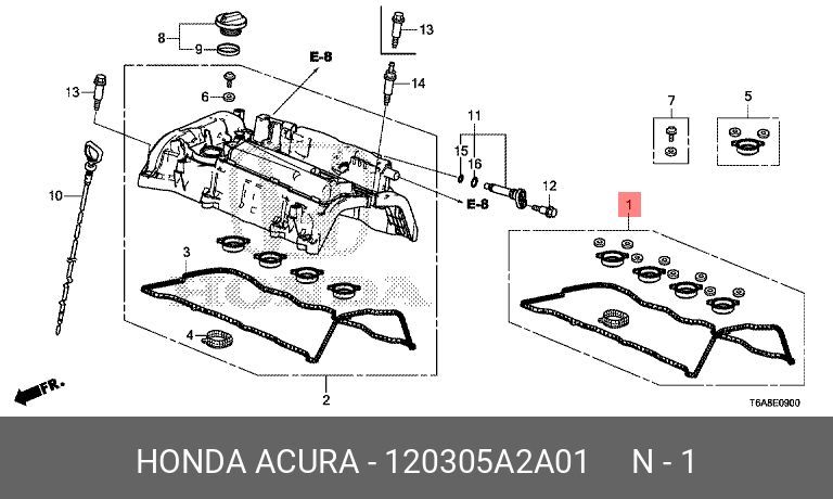 Прокл. клап. кр. HONDA
