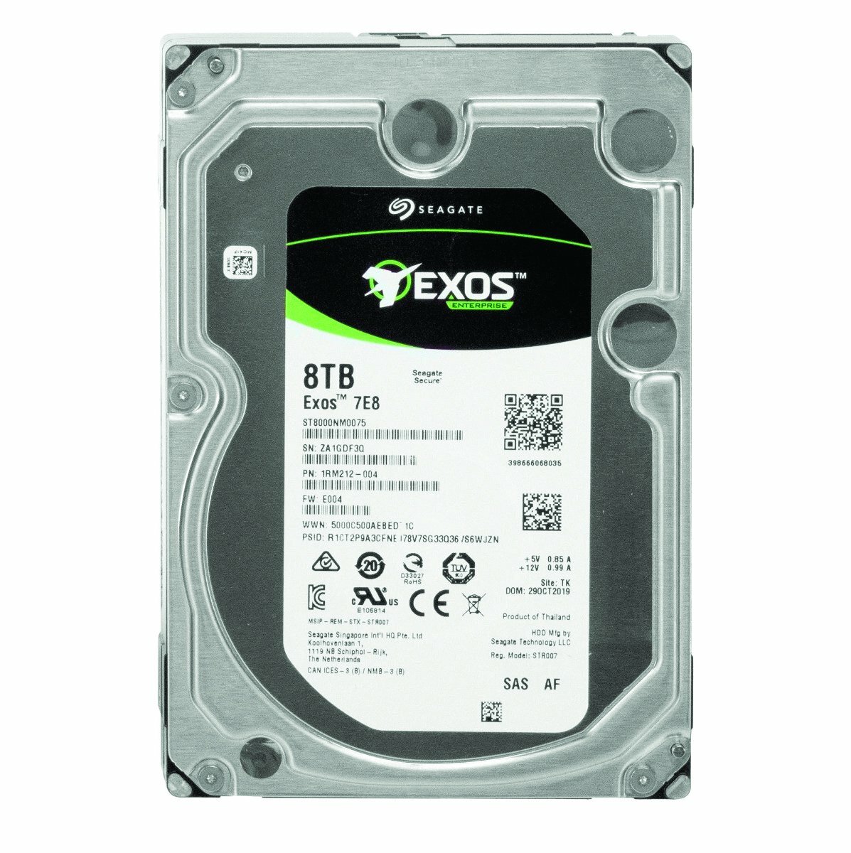 Жесткий диск Seagate 8Tb 7200 SAS 3.5" HDD ST8000NM0075