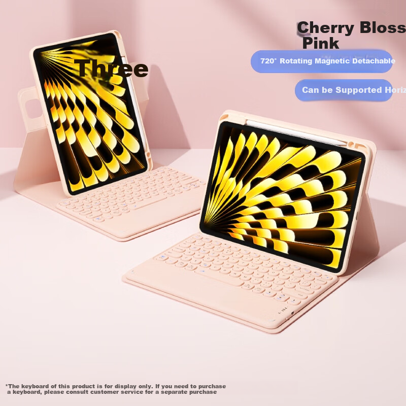 B.O.W HC038 10.2-дюймовый чехол для iPad защитный универсальный для iPad 19 20 21 магнитный съемный подставка сакура