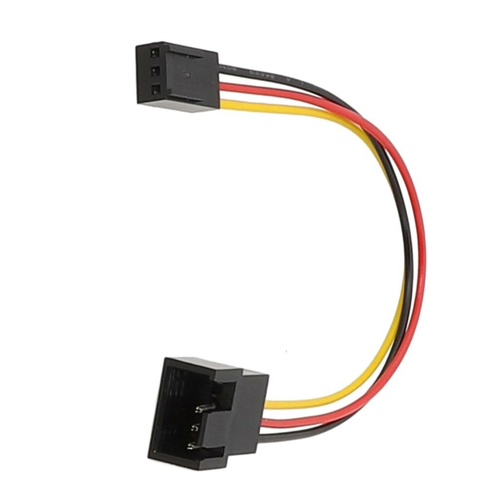 15см адаптер кабеля вентилятора 3PIN на 4PIN