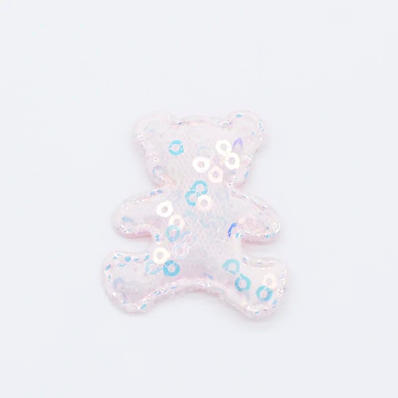 Блестящие аппликации с медведем Diy Super Paradise 12 шт Розовый, Pink