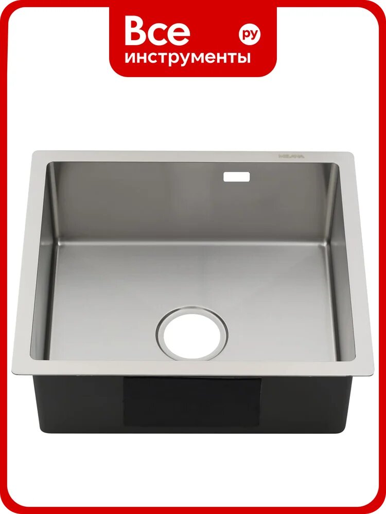 Мойка MELANA R5245HK ProfLine 3/200, сатин, врезная, прямоугольная MLN-R5245HK