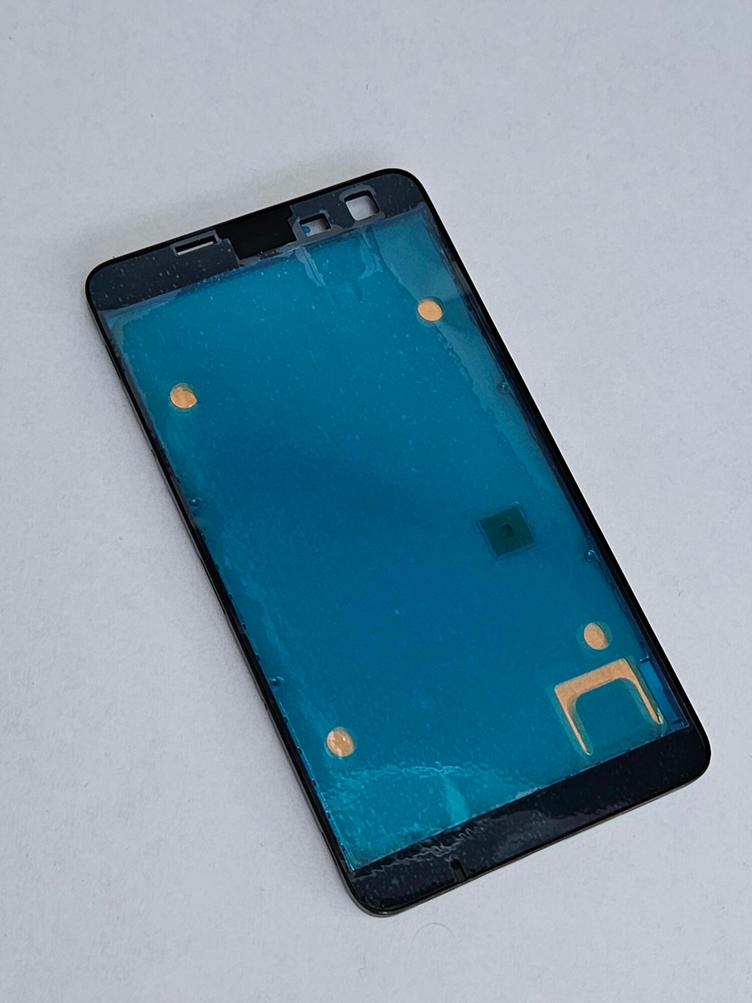 Передняя панель с липкой основой для Nokia Lumia 625 (цвет - black) orig, p/n: 8003083
