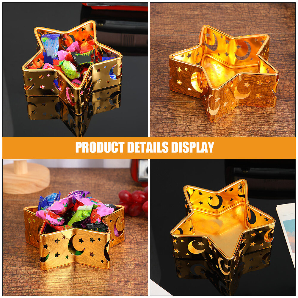 Великолепное Блюдо Для Конфет И Орехов Из Железа 14.00X14.00X5.00Cm