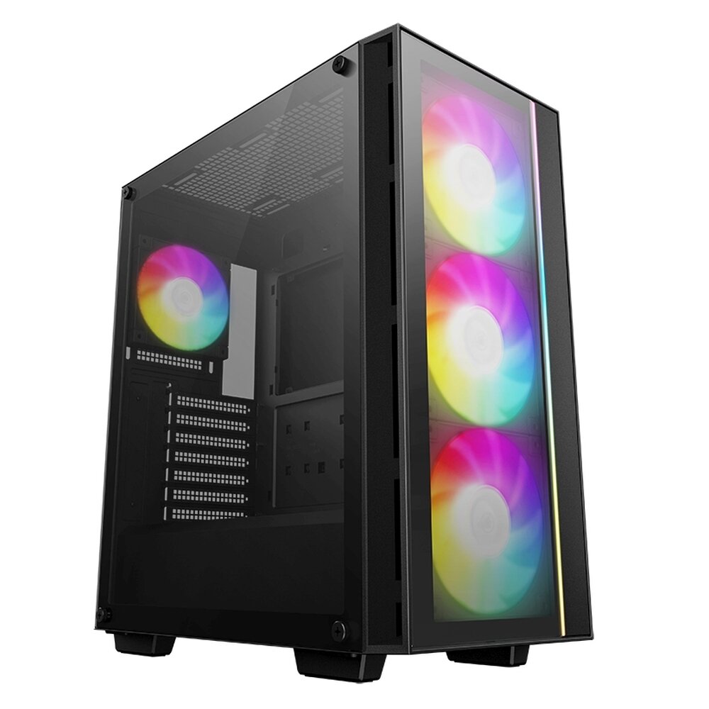 Корпус для ПК Deepcool Matrexx 55 V4 C, Middle Tower, ATX, Черный (R-MATREXX55-BCADA4-G-4)