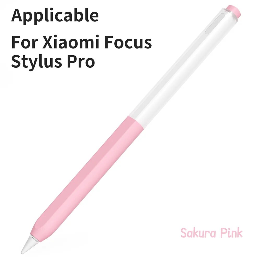 Чехол для стилуса Xiaomi Focus Stylus Pro из силикона Розовый, 1