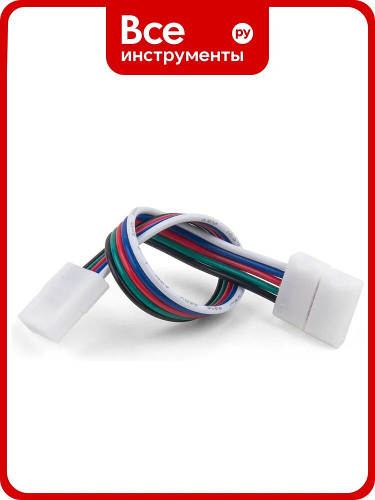 Коннектор Elektrostandard для лент 5050+5050 24V 60Led 14.4W IP20 RGBW, 5050 24V 60Led 14,4W IP20 RGBW гибкий двусторонний (10pkt) a053704