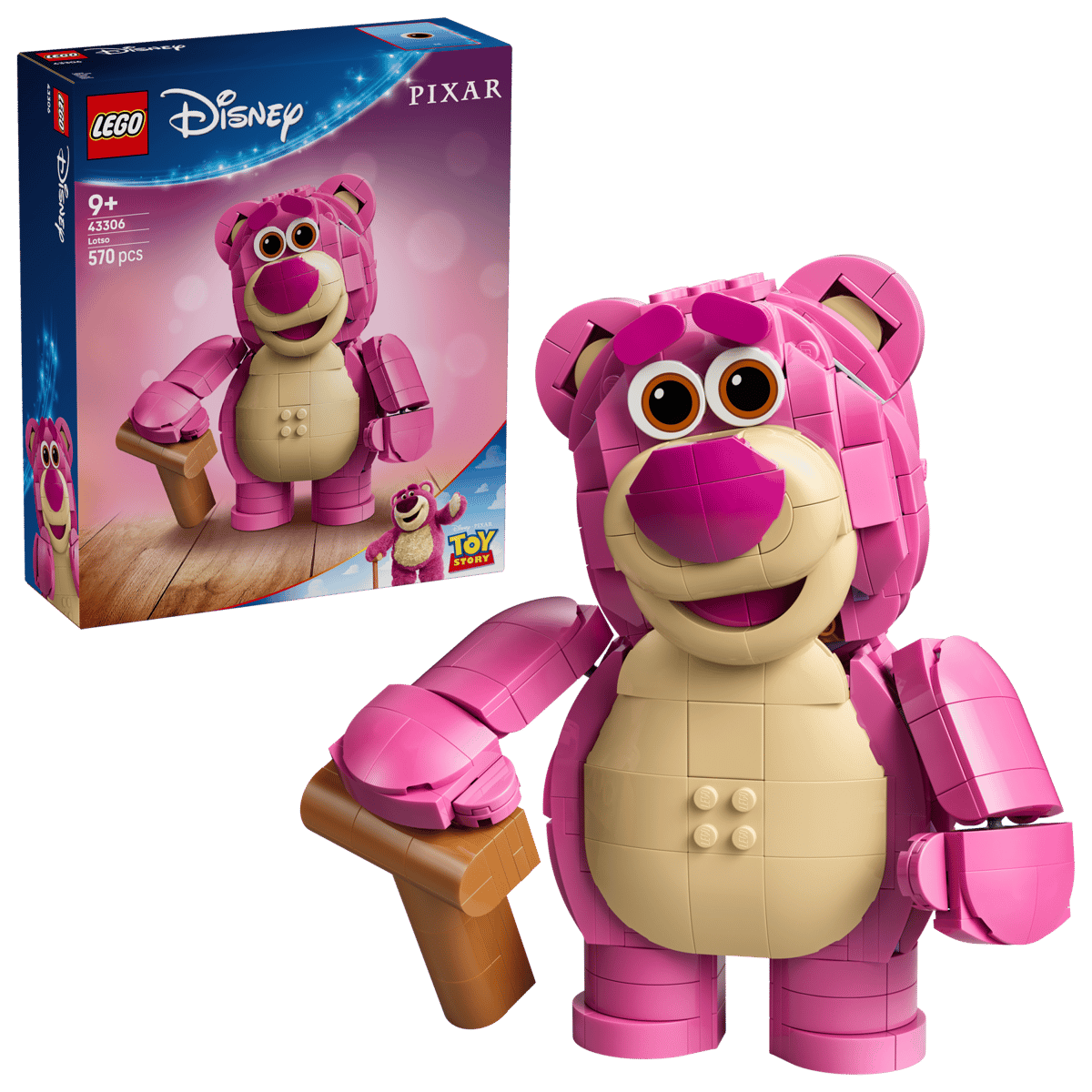 Конструктор LEGO Disney История игрушек: Лотсо 43306, 570 деталей, от 9 лет