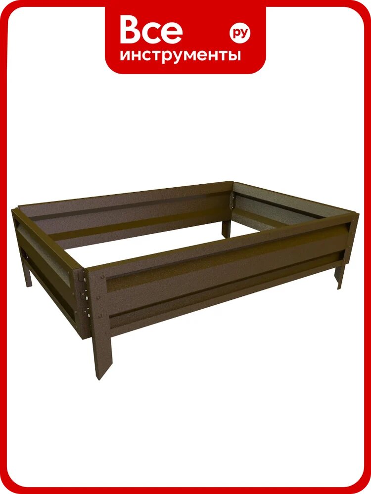 Готовая грядка Delta-Park GL 0.7х1 м, коричневая 30010_GL701Br