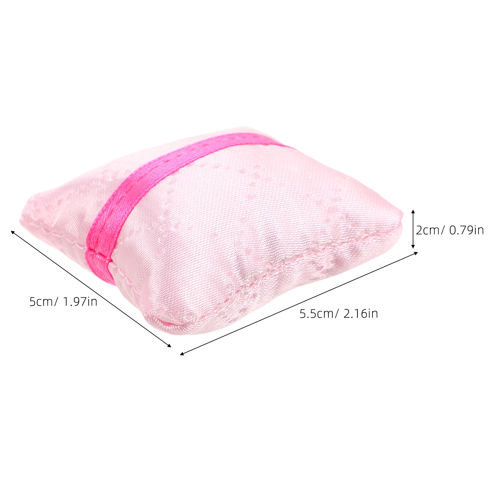 6 Штук Миниатюрные Подушки Для Декора Домика Кукол Размер 5 50X5 00X2 00Cm