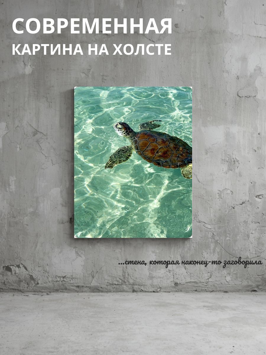 Картина на холсте Морская тематика 20x30 см