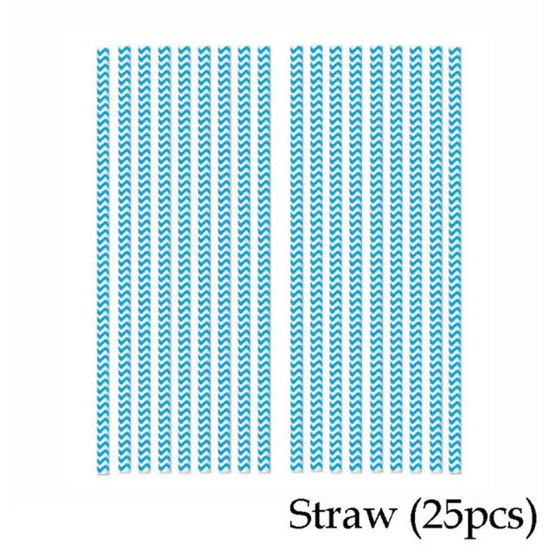 Одноразовая посуда для вечеринки Октоберфест DAWN FAM Straw 25pcs