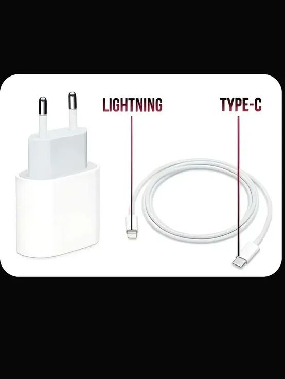 Адаптер USB-С + кабель lightning — фото 1