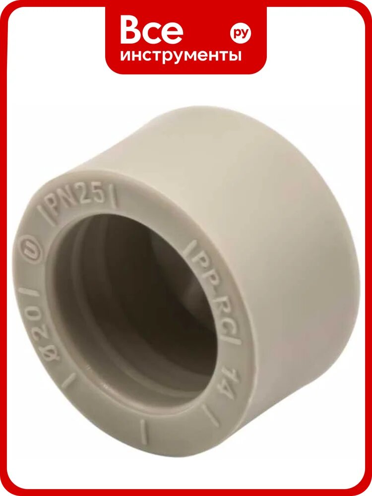 Заглушка VRT 20, EVER plast, серый 538300