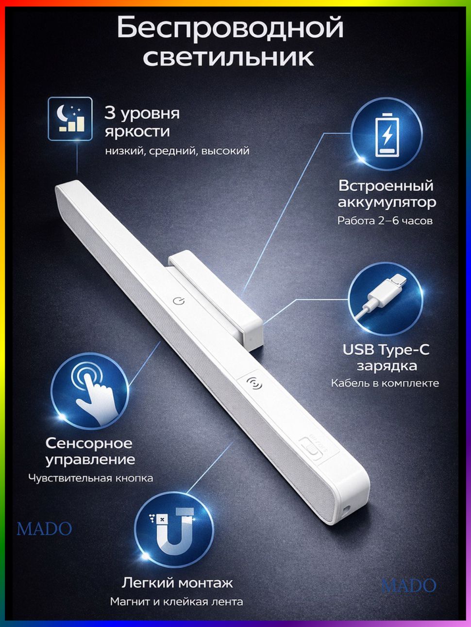 Настенно-потолочный светильник