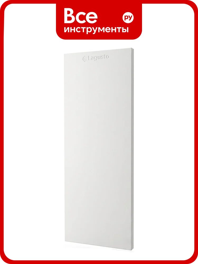Электрический конвектор LAGUSTO Stone 140-240 (VW) акриловая панель отопления для дома, цвет белый OV-280680-W