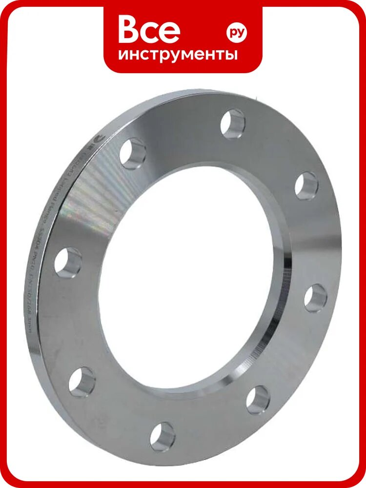 Фланец свободный NEWKEY DIN2642 нержавеющий, AISI304 DN 150 (6) (168,3мм), (CF8), РN10 NK-FLD150/4