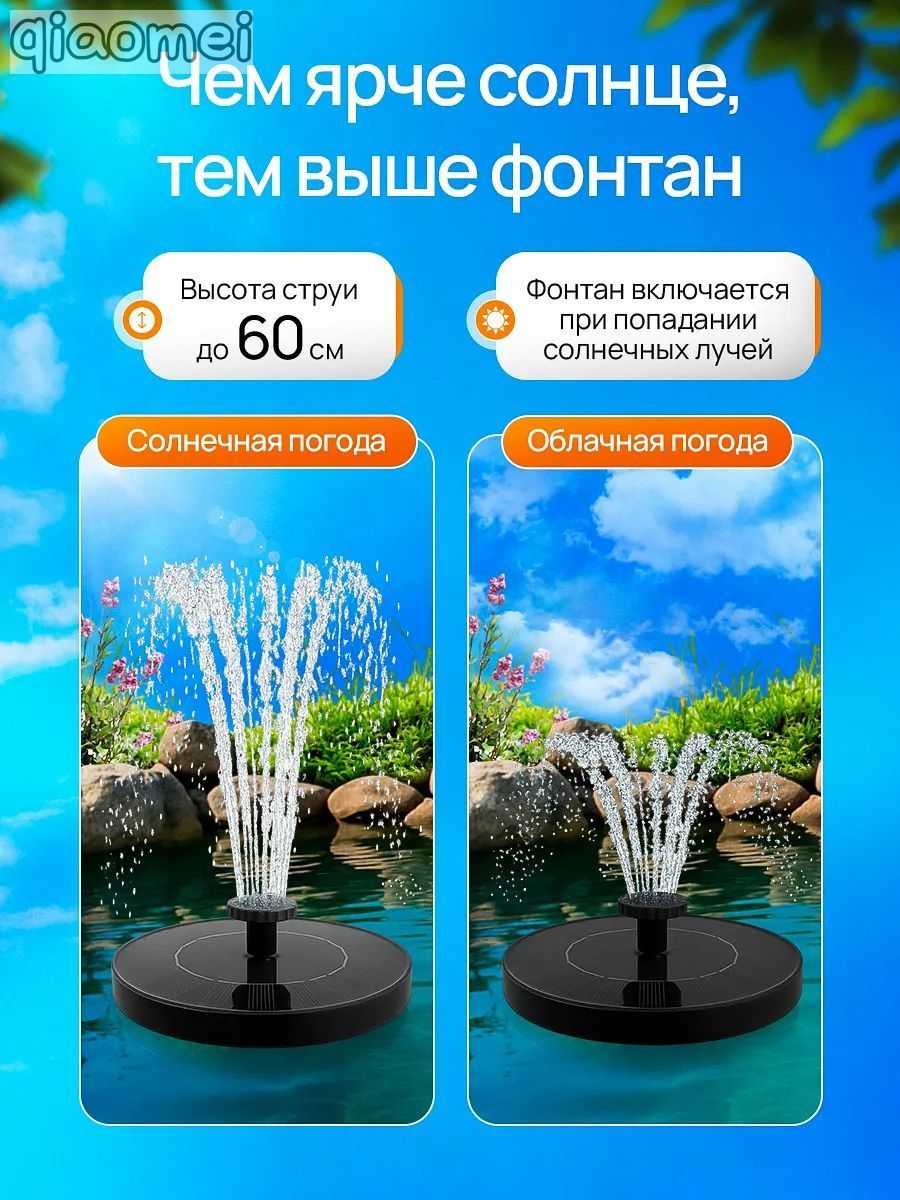 Фонтан садовый — фото 1