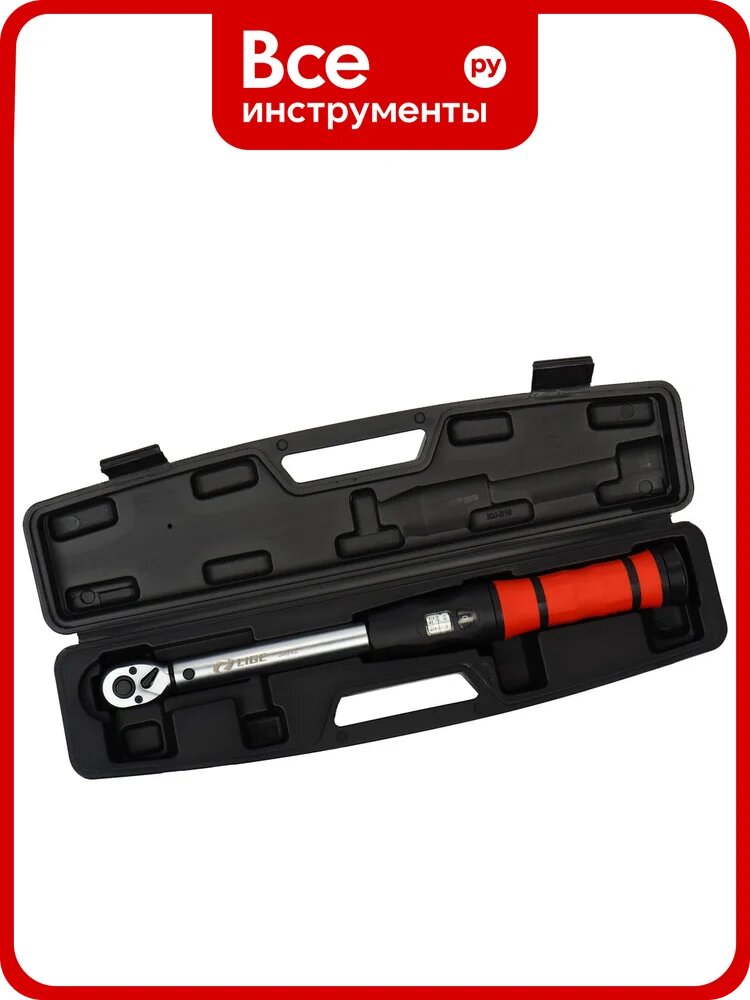 Ключ динамометрический LIGE 3/8" 20-100 Нм L-415 мм в кейсе /1/10 LG-39842 753442