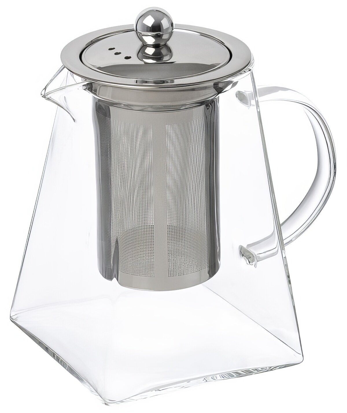 Чайник заварочный LEONORD Aroma 1л стекло, нержавеющая сталь