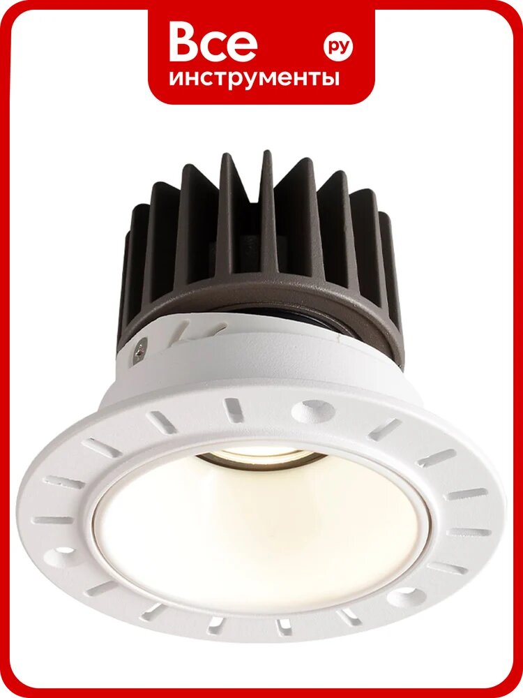 Встраиваемый светодиодный светильник Crystal lux CLT 083C1 WH 4000K