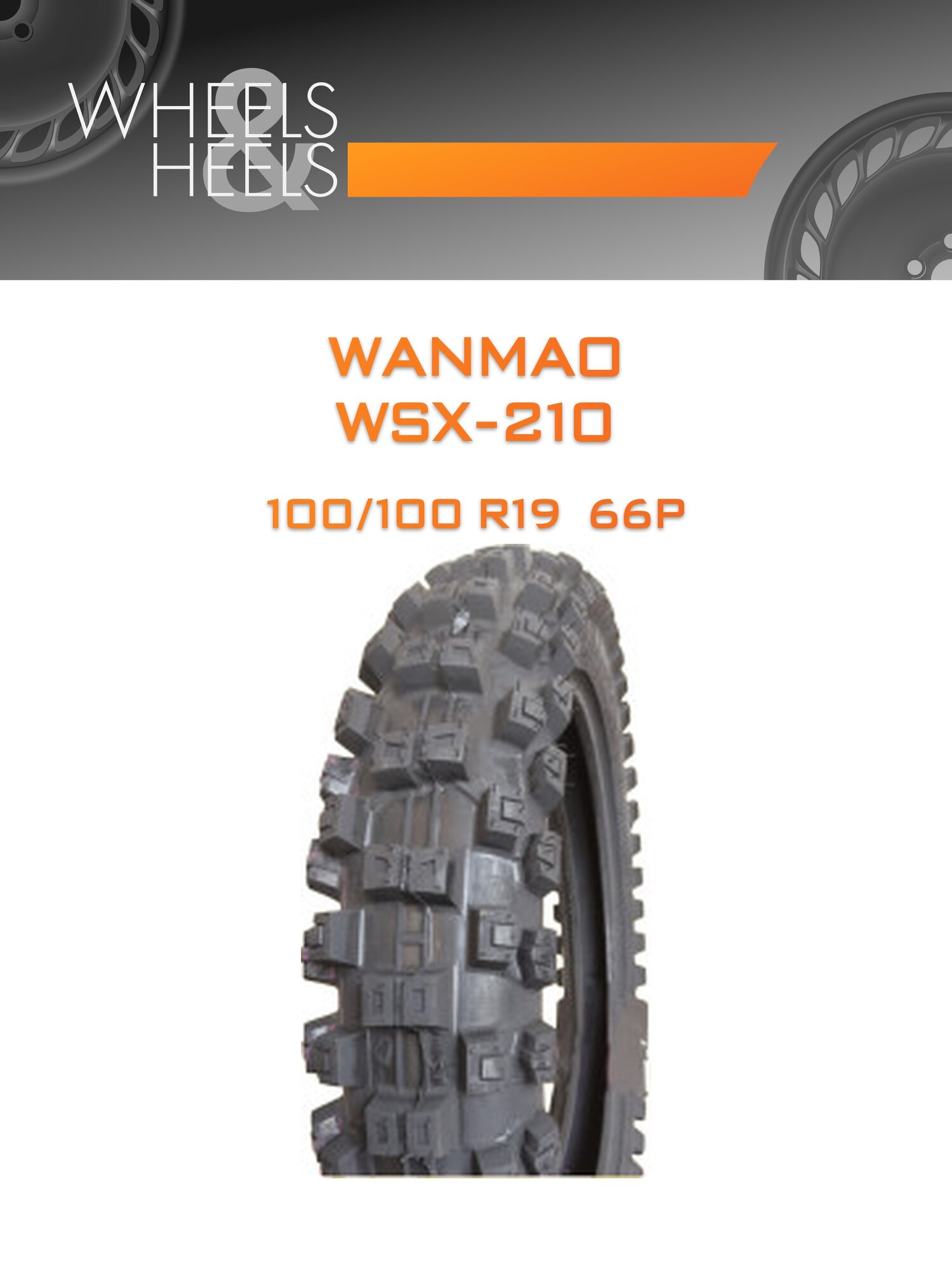 Шина автомобильная WANMAO WSX-210 100/100 R19 66P ALLSEASON, всесезонная, универсальная