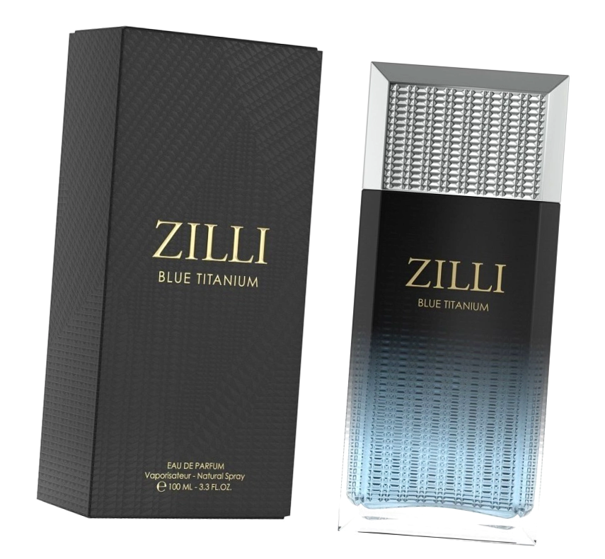 Мужская парфюмерная вода Зилли Блю Титаниум 100 мл - Zilli Titanium