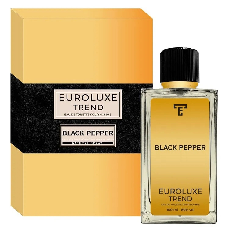 Аромат для мужчин Блэк Пеппер 100 мл - Euroluxe Trend Black Pepper
