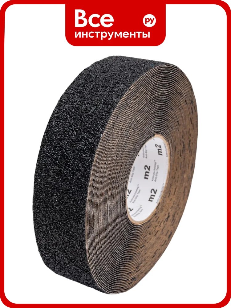 Противоскользящая лента Mehlhose GmbH цвет черный, 50 мм х 18,3 м M4SR050183