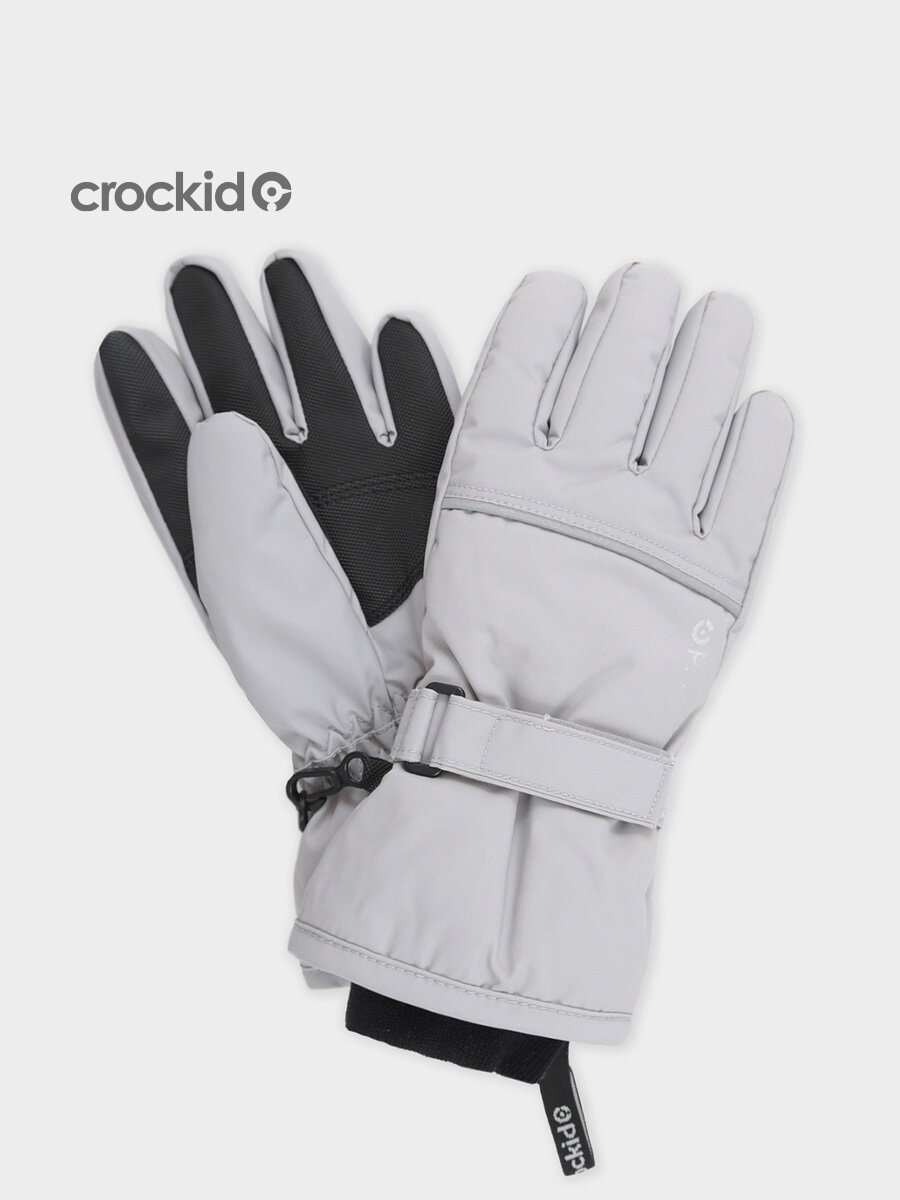 Перчатки crockid мембранные детские перчатки теплые, зима для девочек